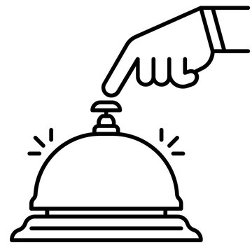 Desk Bell Clip Art