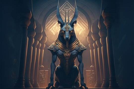 Egyptian God Anubis Wallpaper