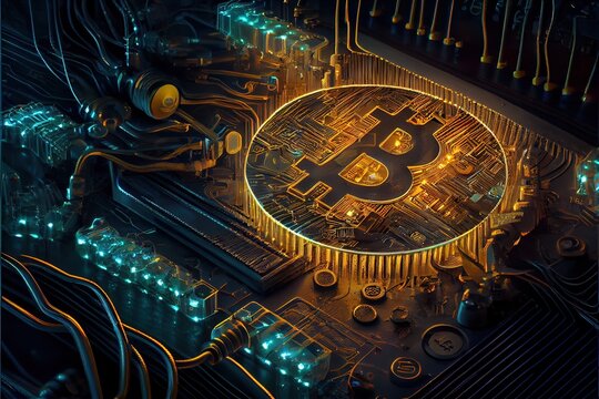 Bitcoin Mining Wallpaper