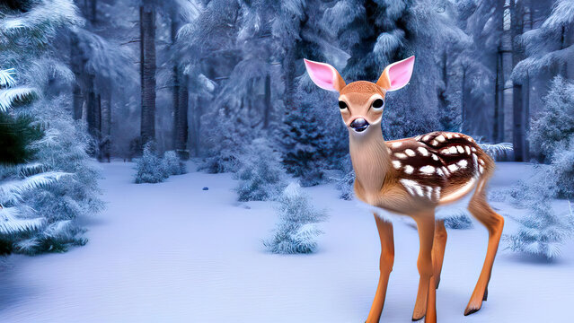 Baby Fawn Wallpaper