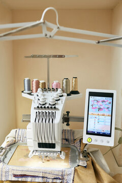 "Embroidery Machine" Images – Browse 3,847 Stock Photos, Vectors, and ...