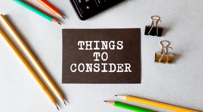 "Things To Consider" Images – Browse 603 Stock Photos, Vectors, and ...