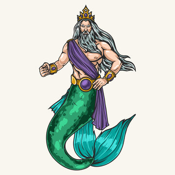 King Neptune Art