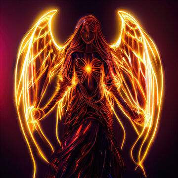 Angel Made Of Fire