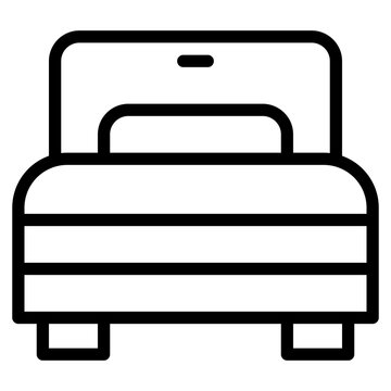Single Bed Icon