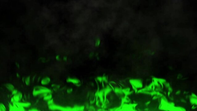 Green Fire Gif