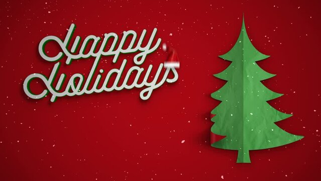 Happy Holidays Animation Images – Browse 204,641 Stock Photos, Vectors ...