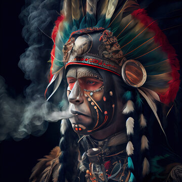 Native American Chief Wallpaper