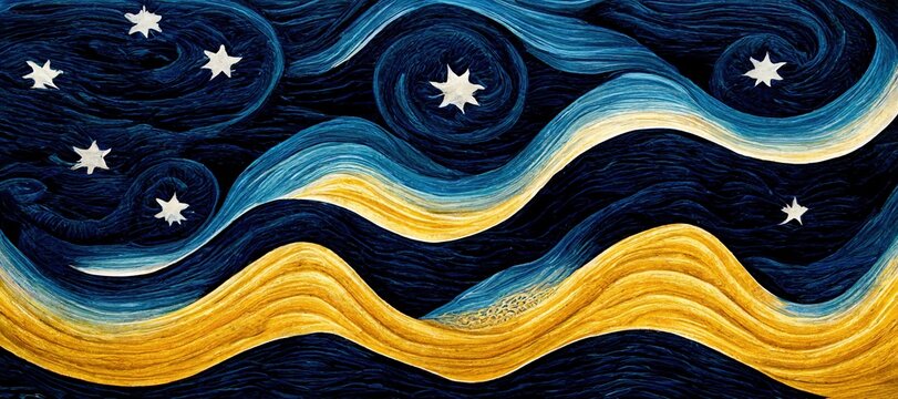 The Starry Night Facebook Cover