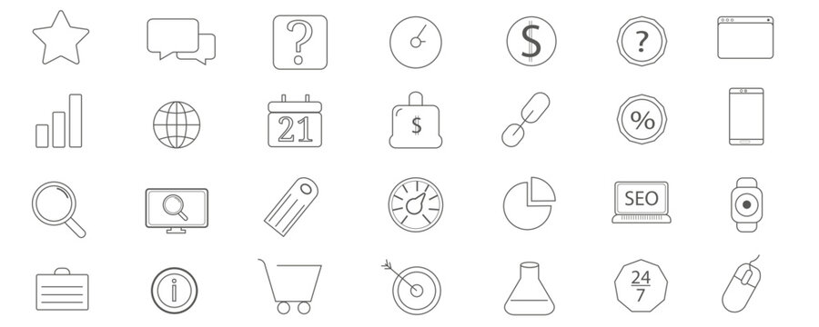 "Set Of Icons" Images – Browse 968 Stock Photos, Vectors, and Video | Adobe Stock