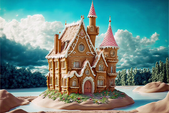 Cartoon Gingerbread House Images – Browse 14,760 Stock Photos, Vectors ...