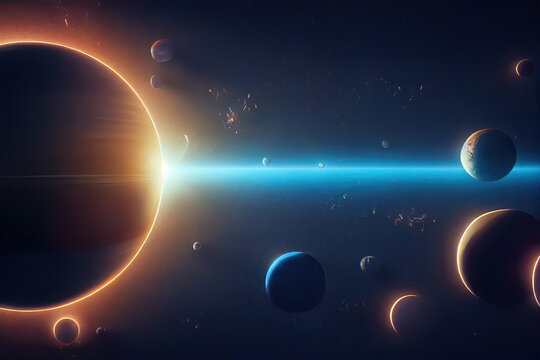 Outer Space Background Photoshop