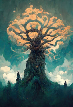 Giant Fantasy Tree Images – Browse 5,856 Stock Photos, Vectors, and ...