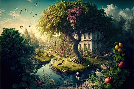 "Garden Of Eden" Images – Browse 2,645 Stock Photos, Vectors, and Video ...