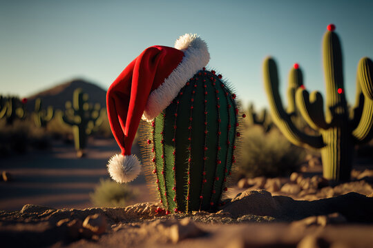 Desert Christmas Scenes