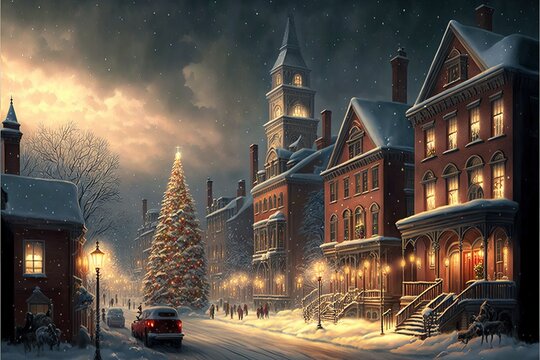 "Christmas City" Images – Browse 995 Stock Photos, Vectors, and Video | Adobe Stock