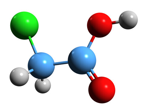 Chloroacetic Acid Structure