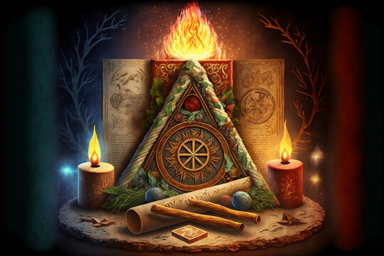 Pagan Yule Wallpaper