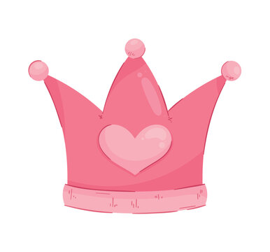 Pink Queen Crown Logo