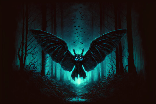 Mothman bilder – Bläddra bland 223 stockfoton, vektorer och videor ...