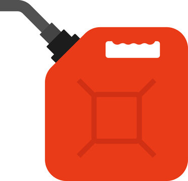 Cartoon Images Red Gasoline Tank
