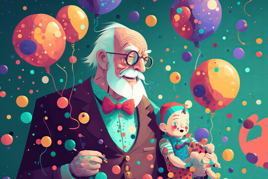 "Father Time" Images – Browse 204 Stock Photos, Vectors, and Video ...
