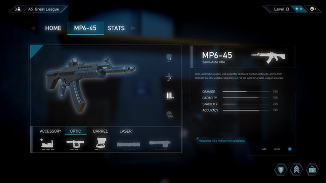 Mp6 Gun