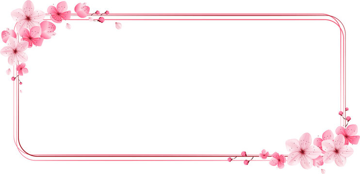 Cherry Blossom Corner Border Images – Browse 1,486 Stock Photos ...