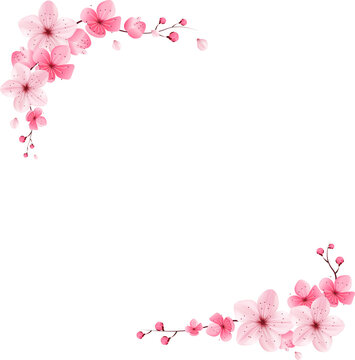 Cherry Blossom Corner Border Images – Browse 1,486 Stock Photos ...