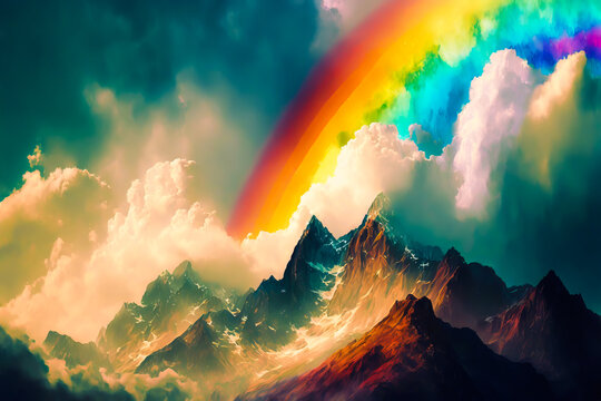"Colorful Rainbow" Billeder – Gennemse 1,051 stockfotos, vektorer og ...