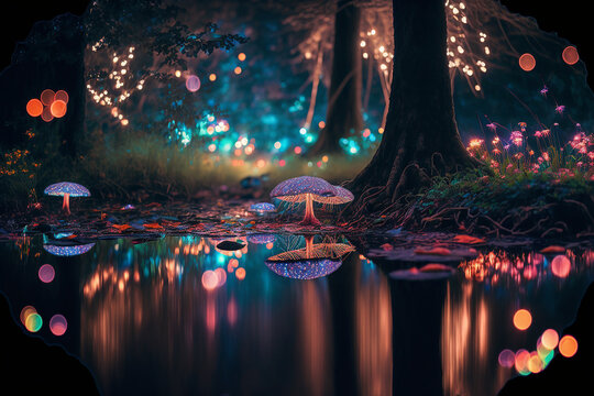 Enchanted Forest Night