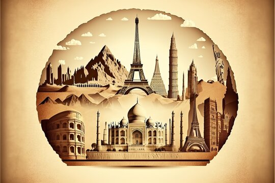 Cities Of The World Collage