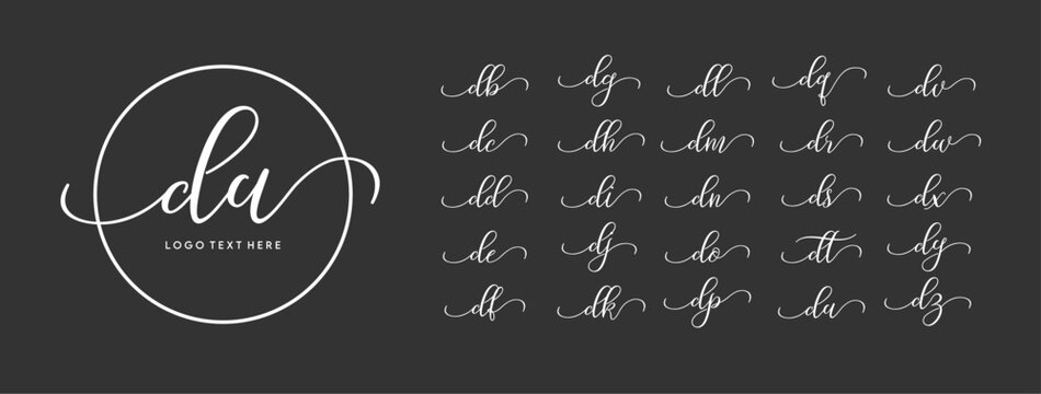 Cursive Writing Styles Alphabet