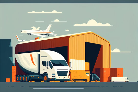 Warehousing Logistics Banner