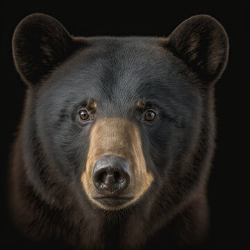 Black Bear Face