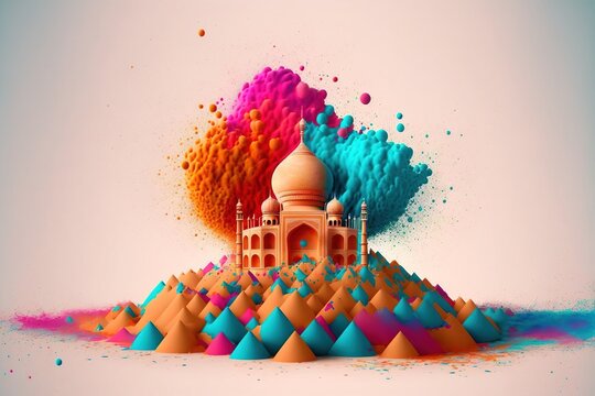 Holi Wallpaper Hd 3d