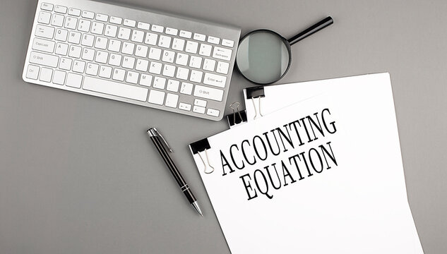 Accounting Equation Clipart
