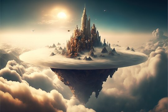 Floating Castle In The Sky