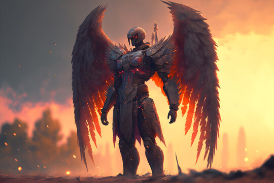 Warrior Angels In Battle