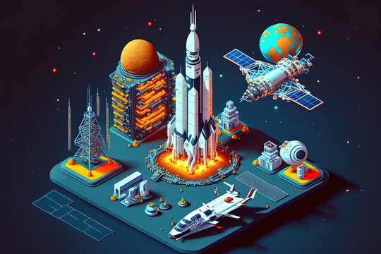 Isometric Spaceship bilder – Bläddra bland 4,331 stockfoton, vektorer ...