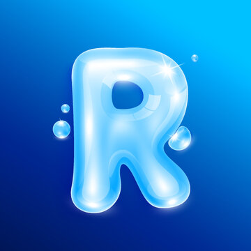 The Letter R In Water