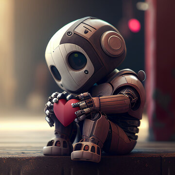 Sad Robot Wallpaper