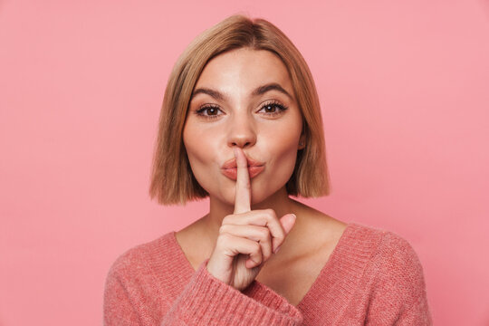 Young White Woman Shh Images – Browse 7,661 Stock Photos, Vectors, and ...