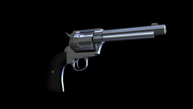 Western Revolver Animation