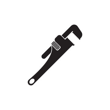 Pipe Wrench Illustration
