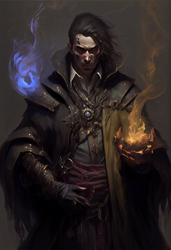 Human Wizard Portrait