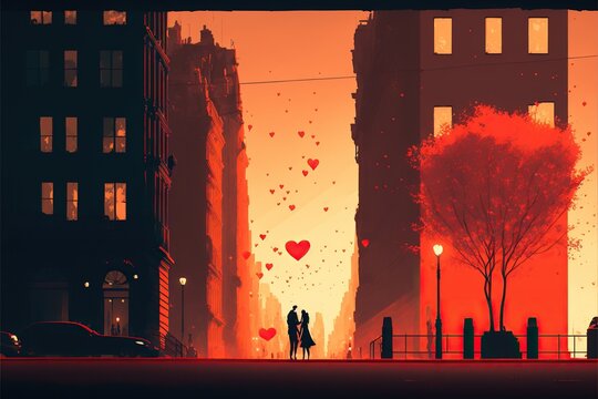 Two Lovers Wallpaper