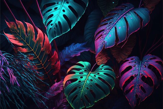 "Neon Leaves" Images – Browse 43 Stock Photos, Vectors, and Video ...