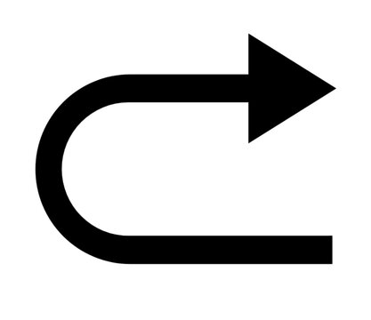 U Turn Arrow