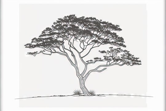 Sycamore Tree Drawing